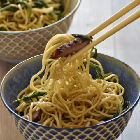 Chinese Stir Fry Noodles {Quick Easy Creative Way} - HomeNaturallyMade