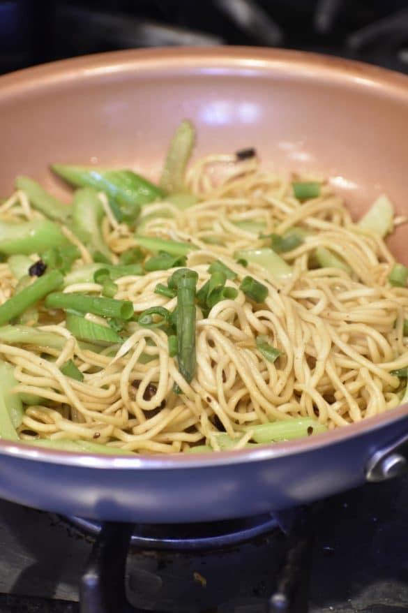 Chinese Stir Fry Noodles {Quick Easy Creative Way} - HomeNaturallyMade