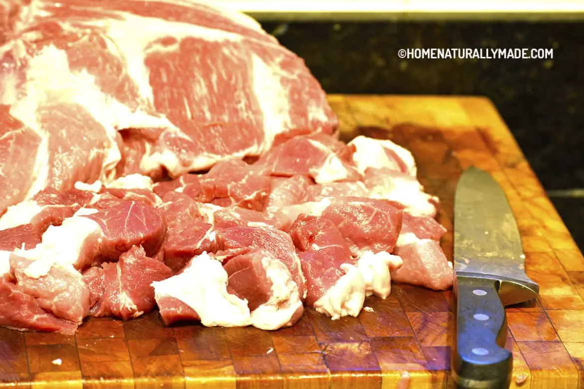 Home Ground Pork for Juicy Tasty Pork Filling - HomeNaturallyMade