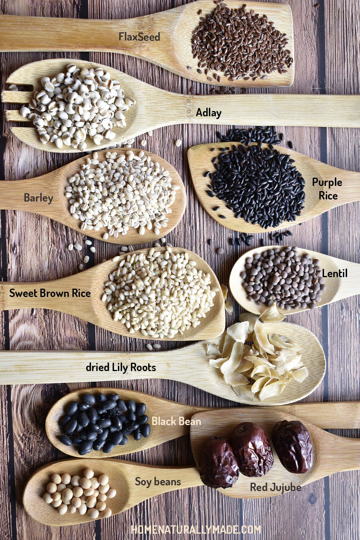 Eight Treasure Porridge (Ba Bao Zhou 八宝粥) - HomeNaturallyMade