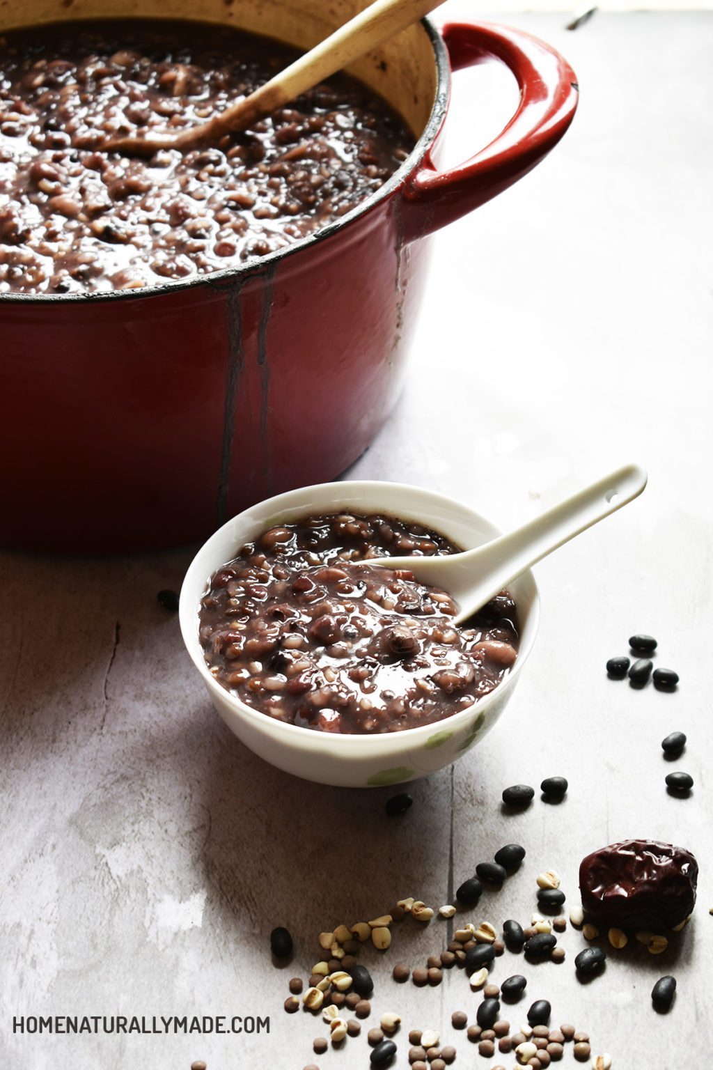 Eight Treasure Porridge (Ba Bao Zhou 八宝粥) - HomeNaturallyMade