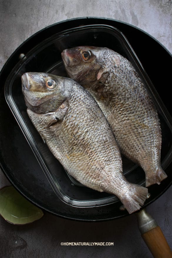 Cantonese Steamed Fish {清蒸鱼} - HomeNaturallyMade
