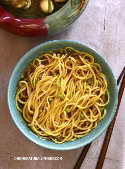 Niu Rou Mian Taiwanese Beef Noodle Soup - HomeNaturallyMade