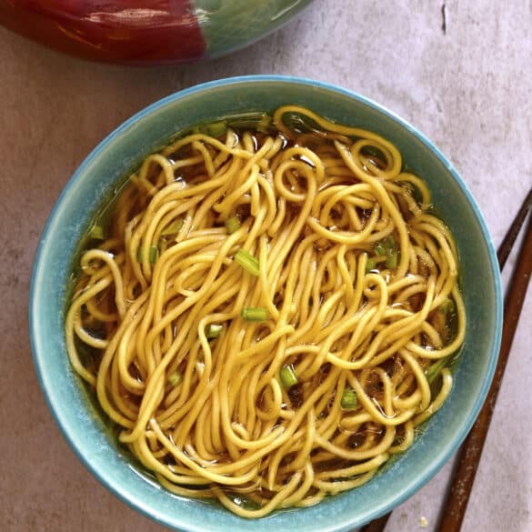 Yang Chun Noodles {阳春面 Easy Authentic Way} - HomeNaturallyMade