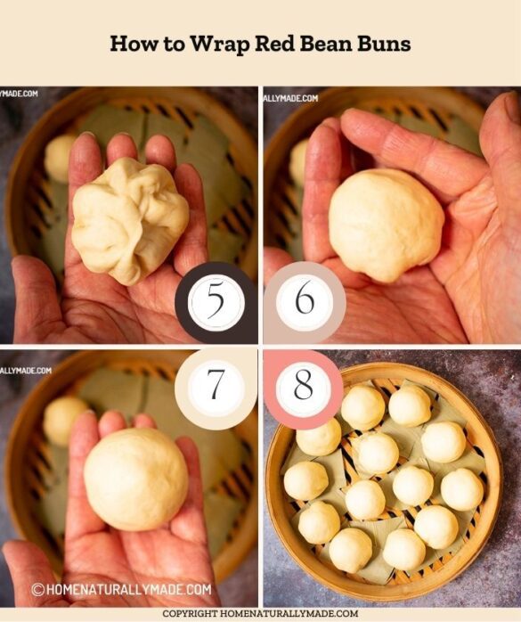 Best Homemade Red Bean Buns From Scratch - HomeNaturallyMade