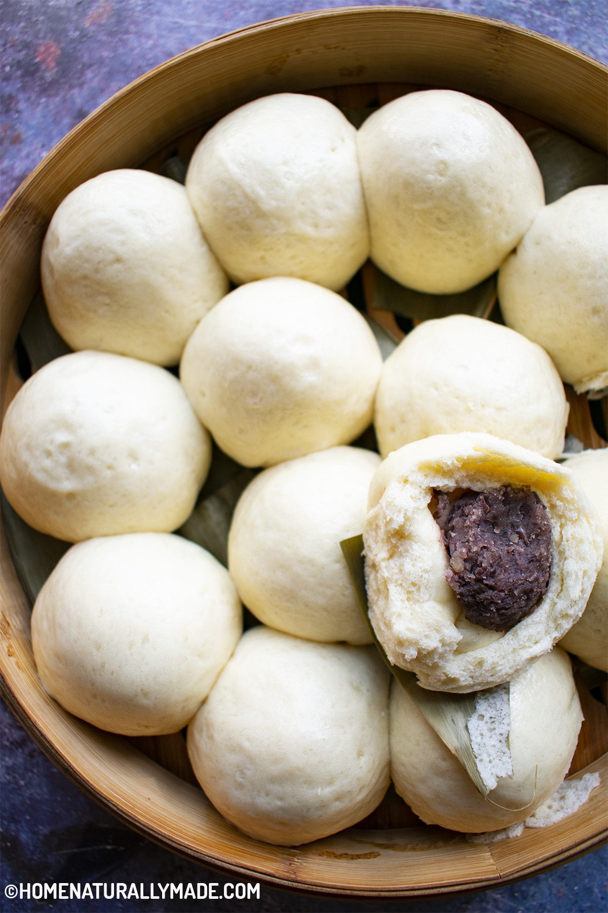 Best Homemade Red Bean Buns From Scratch - HomeNaturallyMade