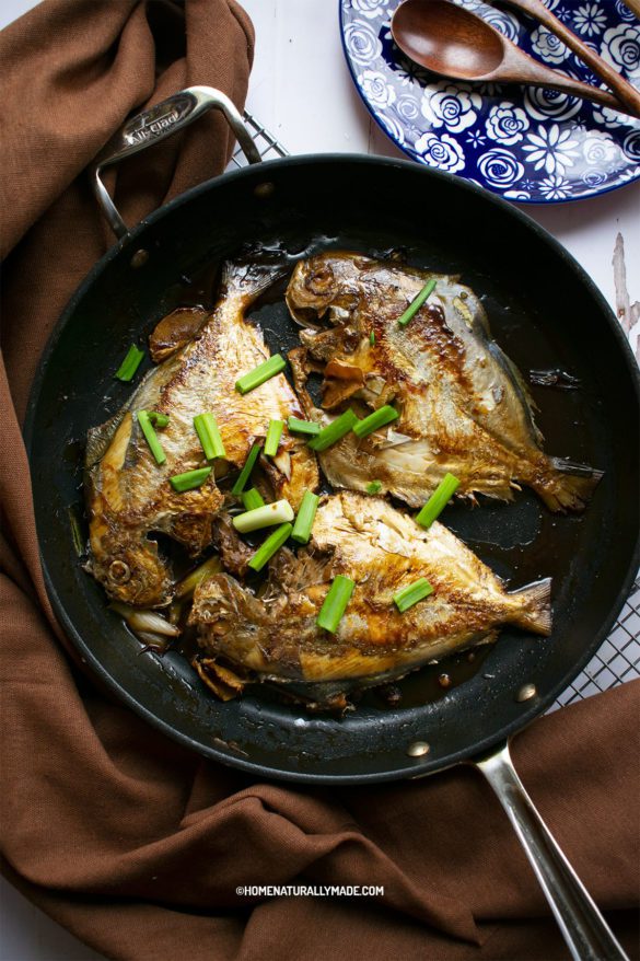 Braised Butterfish Easy Tasty Way - HomeNaturallyMade