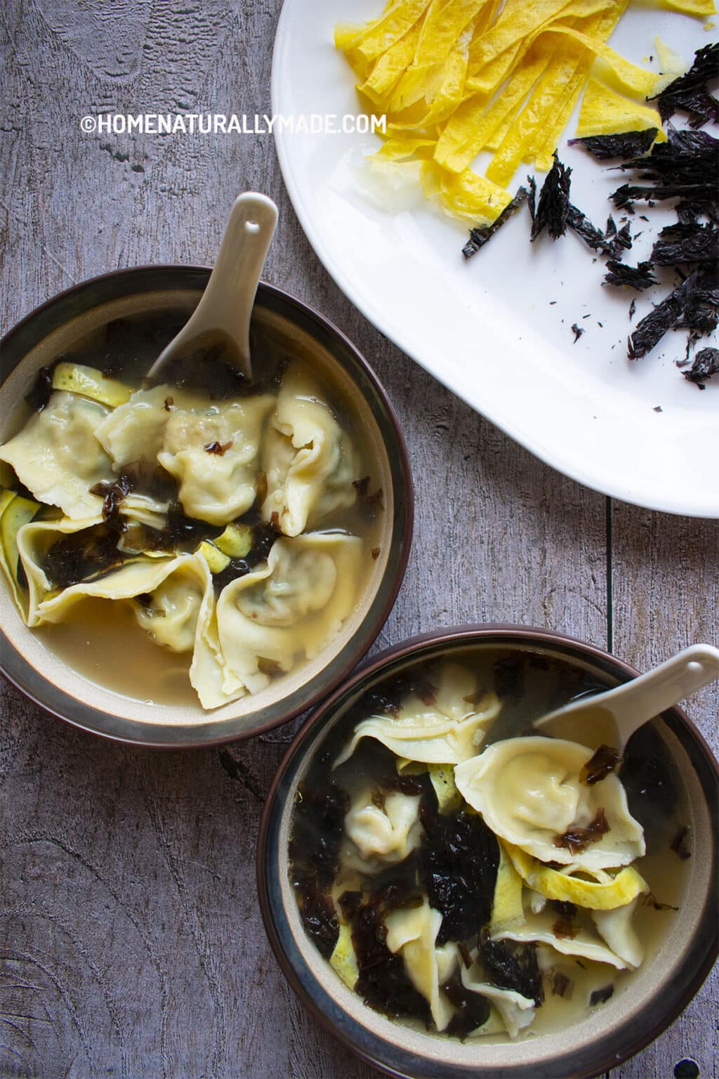 Huai Yang Wonton Soup {Authentic Delicious Way} - HomeNaturallyMade