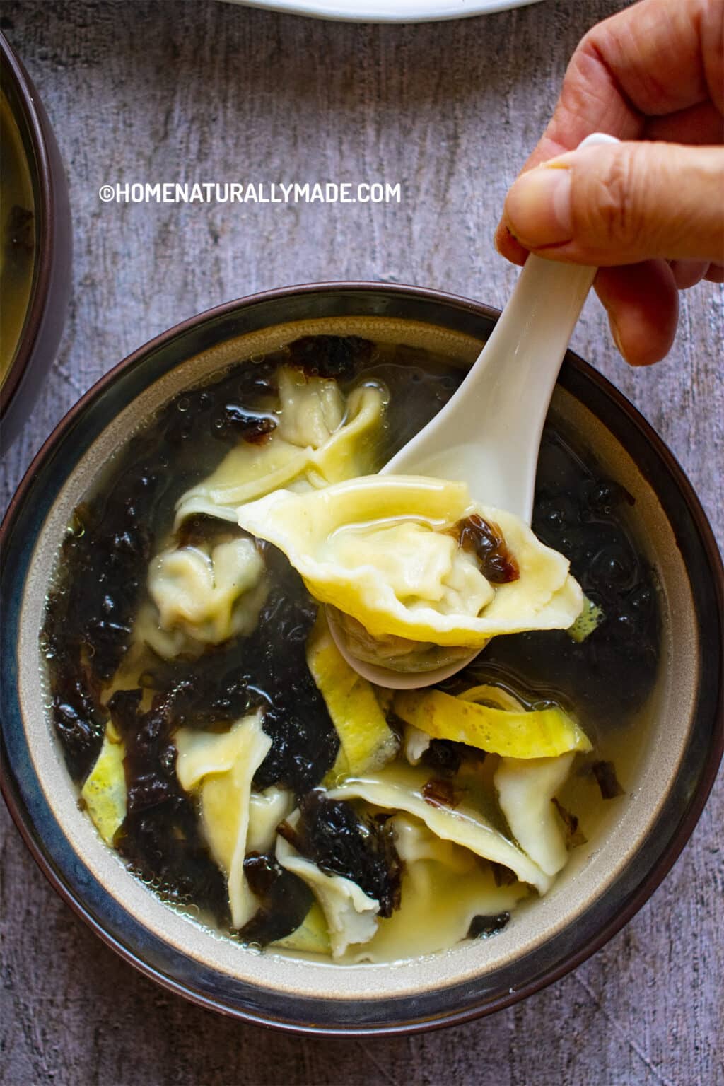 Huai Yang Wonton Soup {Authentic Delicious Way} - HomeNaturallyMade