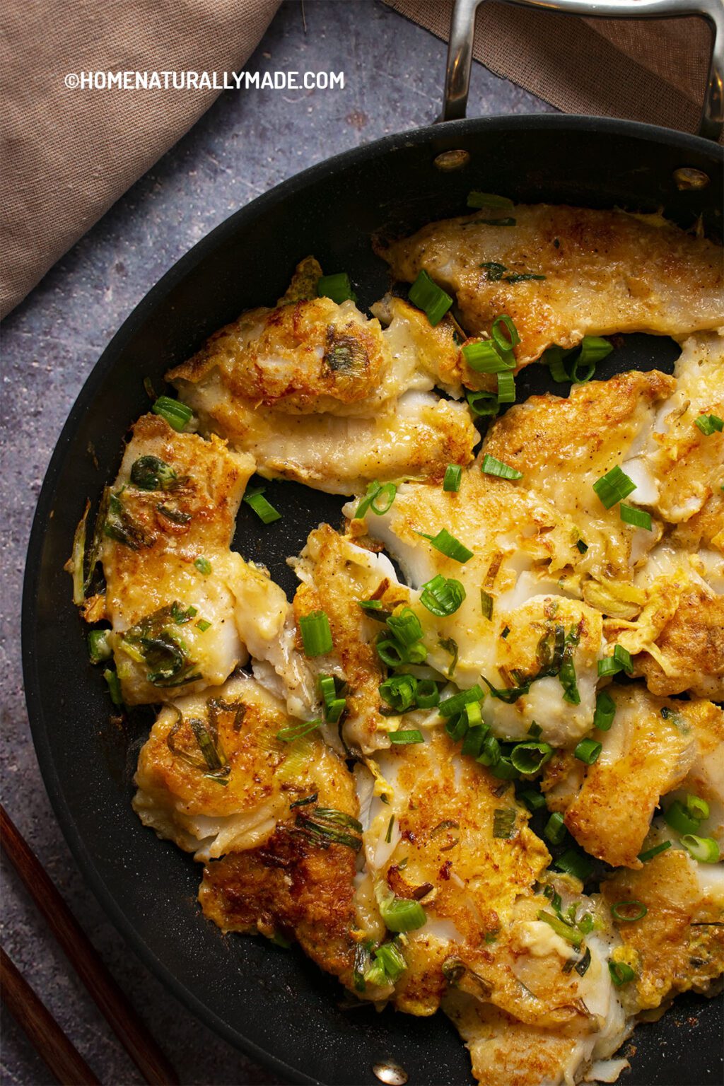 Pan Fried Cod Fillet {Easy Delicious Asian Fusion} - HomeNaturallyMade