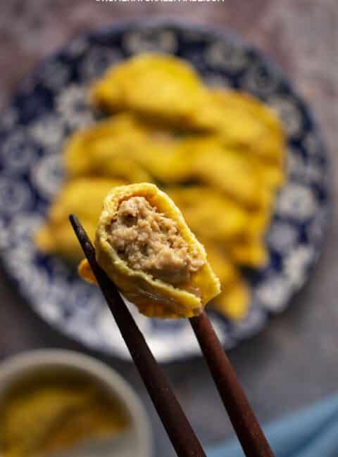 Shanghai-style Shao Mai {Shumai} - HomeNaturallyMade