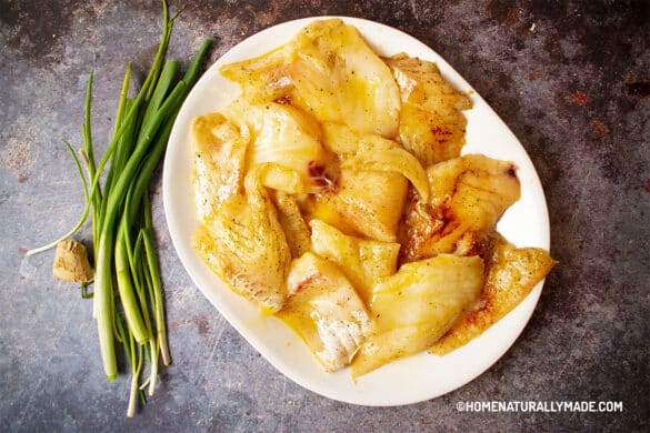 Pan Fried Cod Fillet {Easy Delicious Asian Fusion} - HomeNaturallyMade