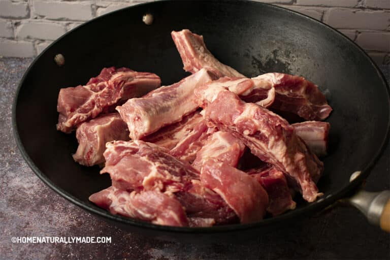 Sweet and Sour Ribs Shanghai-Style - HomeNaturallyMade