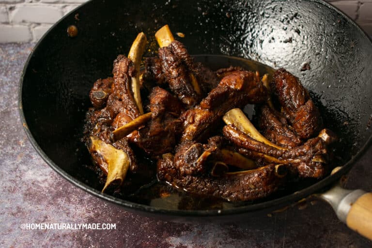 Sweet and Sour Ribs Shanghai-Style - HomeNaturallyMade
