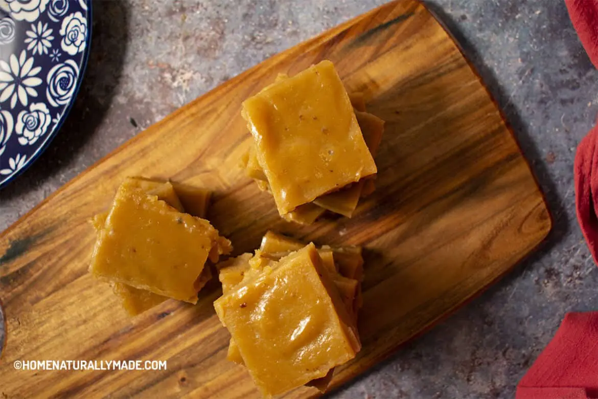 Brown Sugar Rice Cake {桂花红糖年糕} - HomeNaturallyMade