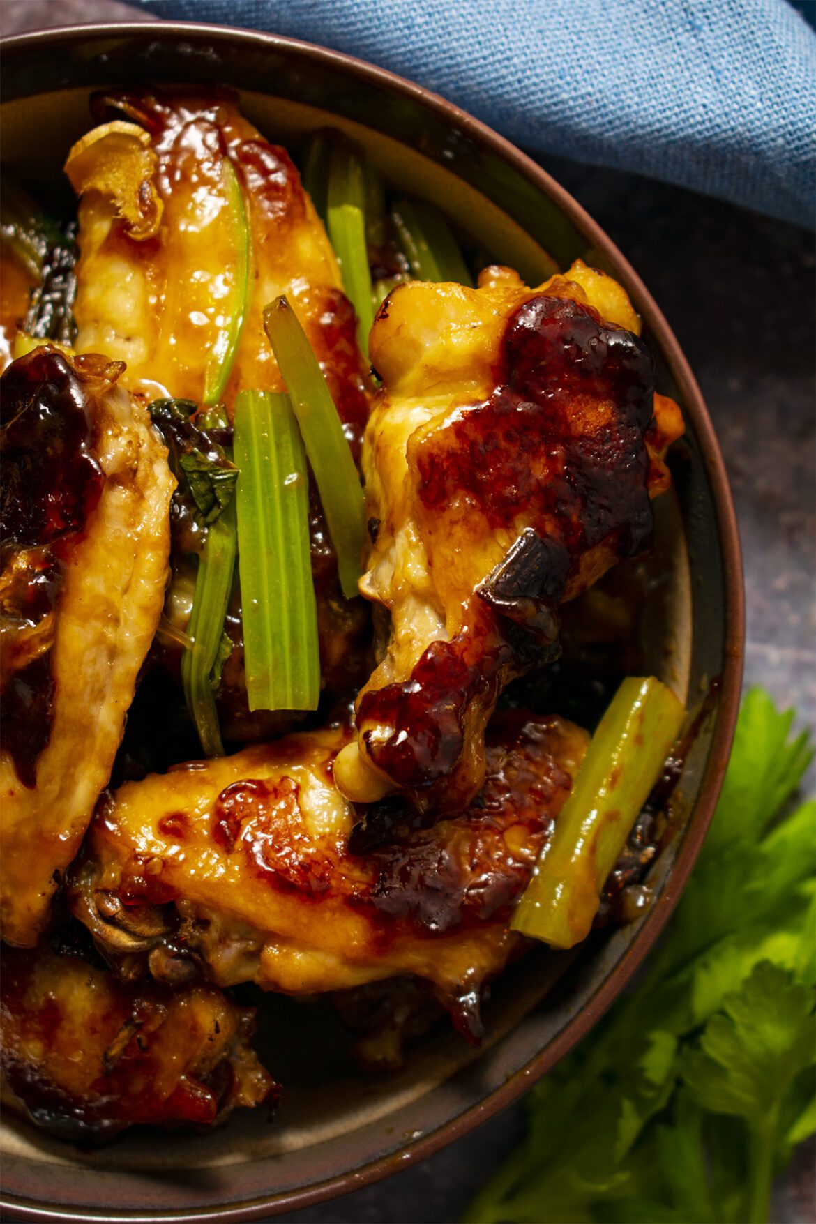 Braised Chicken Wings Shanghai-Style - HomeNaturallyMade