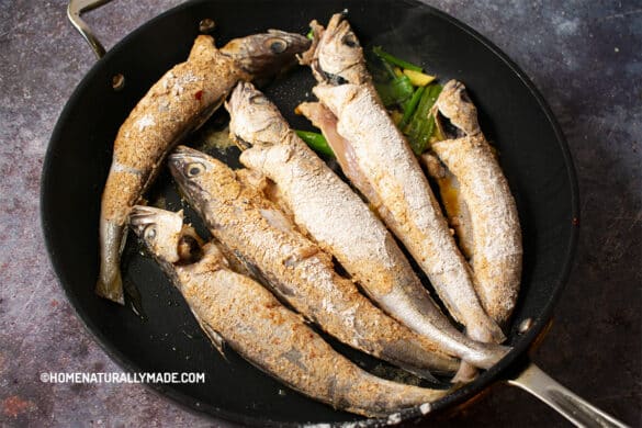 Pan Fried Whiting Fish {Asian Fusion} - HomeNaturallyMade