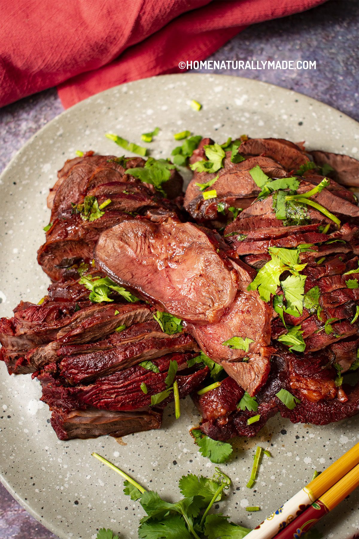 Braised Beef Shank {Chines Style Jiang Niu Rou} - HomeNaturallyMade