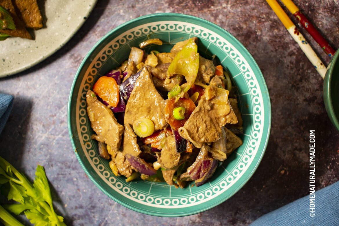 Lamb Liver Stir Fry Chinese Style - HomeNaturallyMade