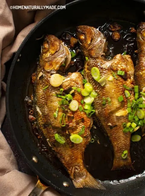 Pan Fried Whiting Fish {Asian Fusion} - HomeNaturallyMade