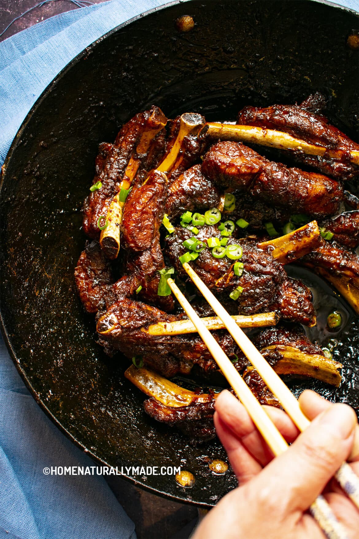 Sweet and Sour Ribs Shanghai-Style - HomeNaturallyMade
