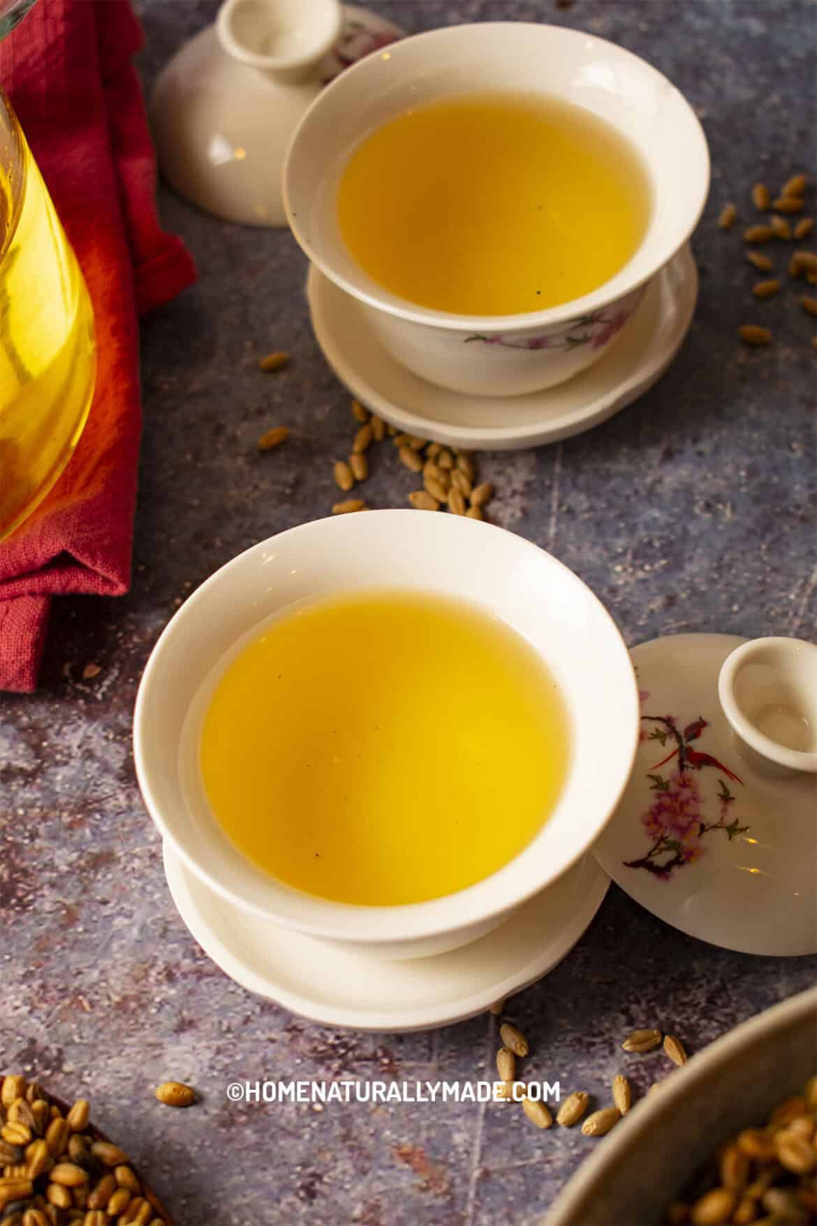 Korean Barley Tea {Homemade Da Mai Cha 大麦茶} - HomeNaturallyMade