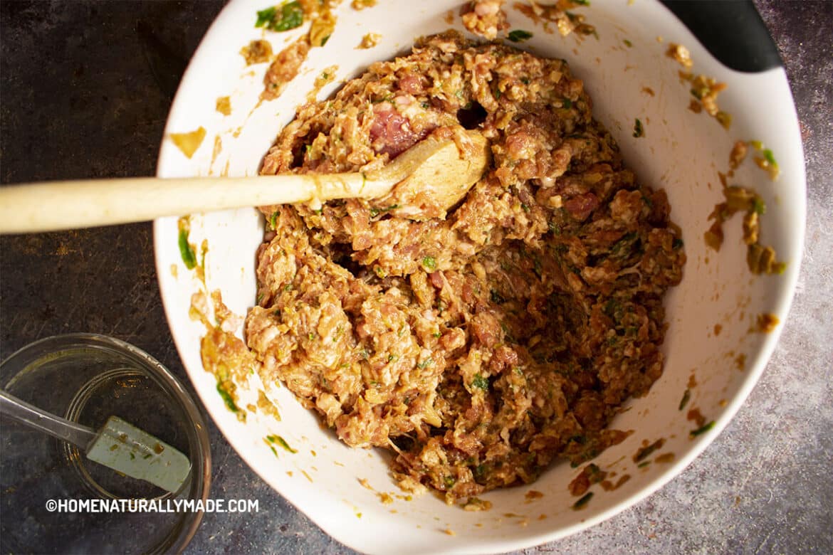 Rou Bing Zheng Dan {Pork Cake layered with Eggs} - HomeNaturallyMade