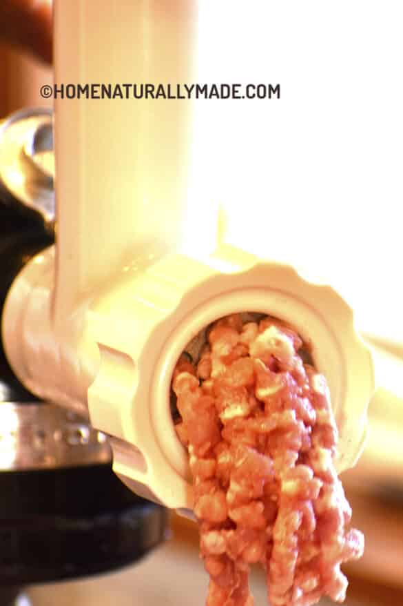 Home Ground Pork for Juicy Tasty Pork Filling - HomeNaturallyMade