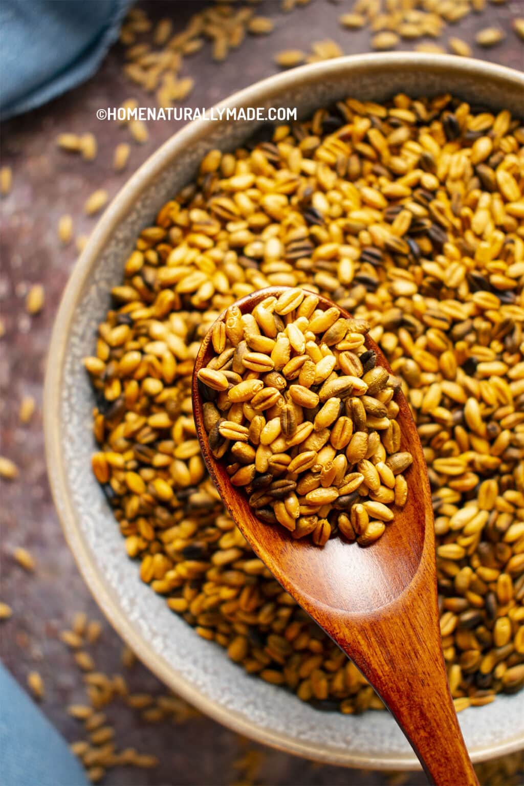 Roasted Grains via Stovetop Using Wok {Easy Way} - HomeNaturallyMade