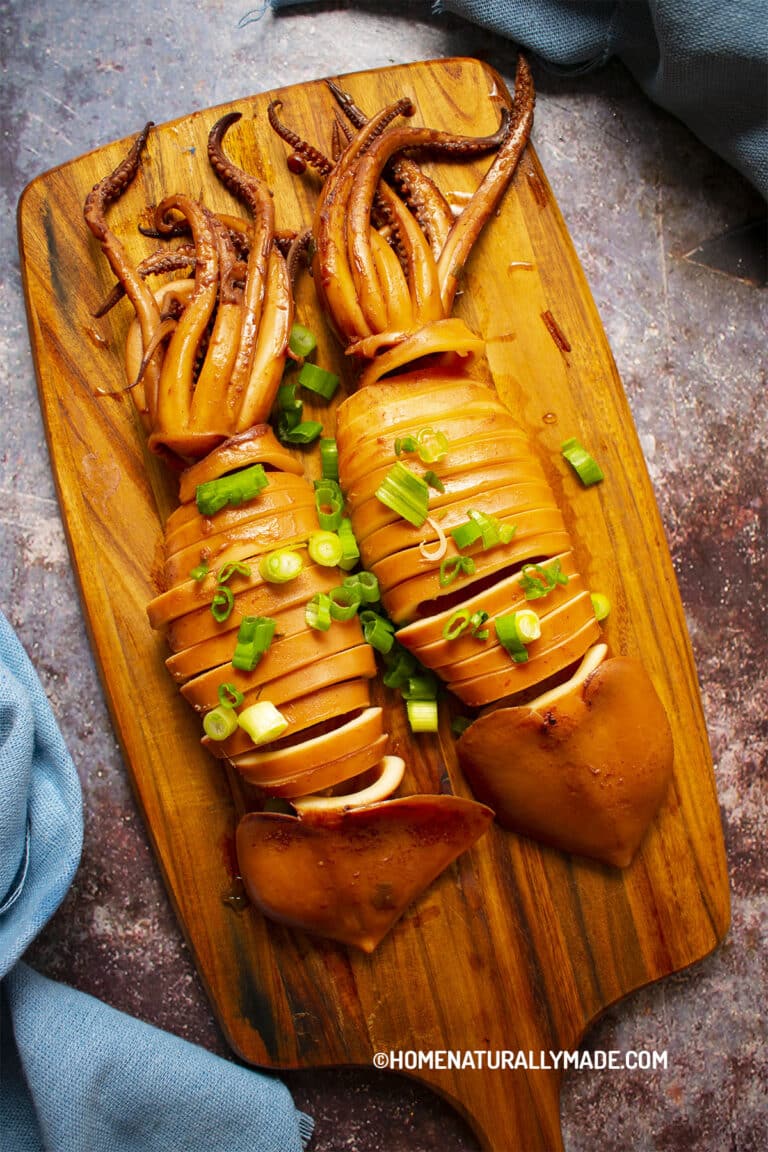 Stir Fried Squid Rings {Asian Grill Style Tie Ban You Yu ...