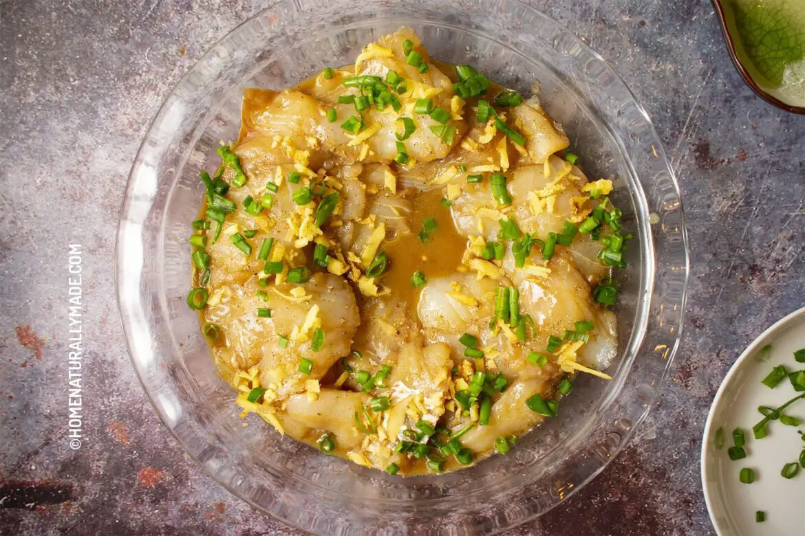 Steamed Cod Fish Fillet {Quick Easy Asian Fusion} - HomeNaturallyMade