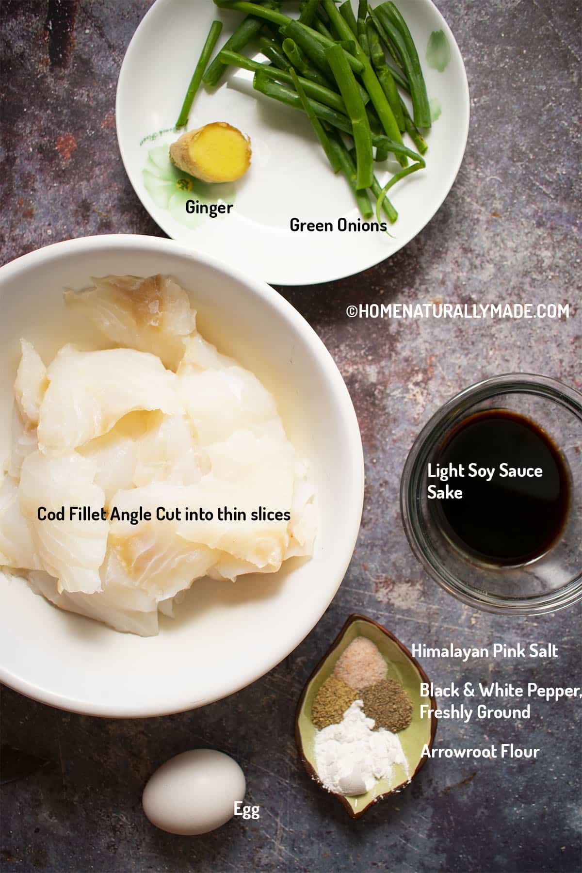 Steamed Cod Fish Fillet {Quick Easy Asian Fusion} - HomeNaturallyMade