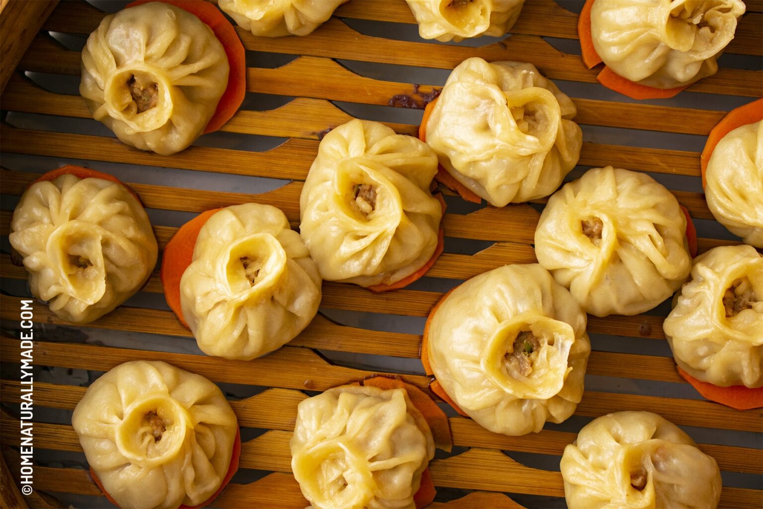 Shanghai Soup Dumplings {Xiao Long Bao 小笼包} - HomeNaturallyMade