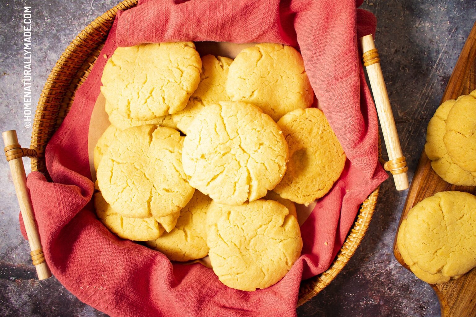 Tao Su {Traditional Chinese Shortbread Cookies} - HomeNaturallyMade