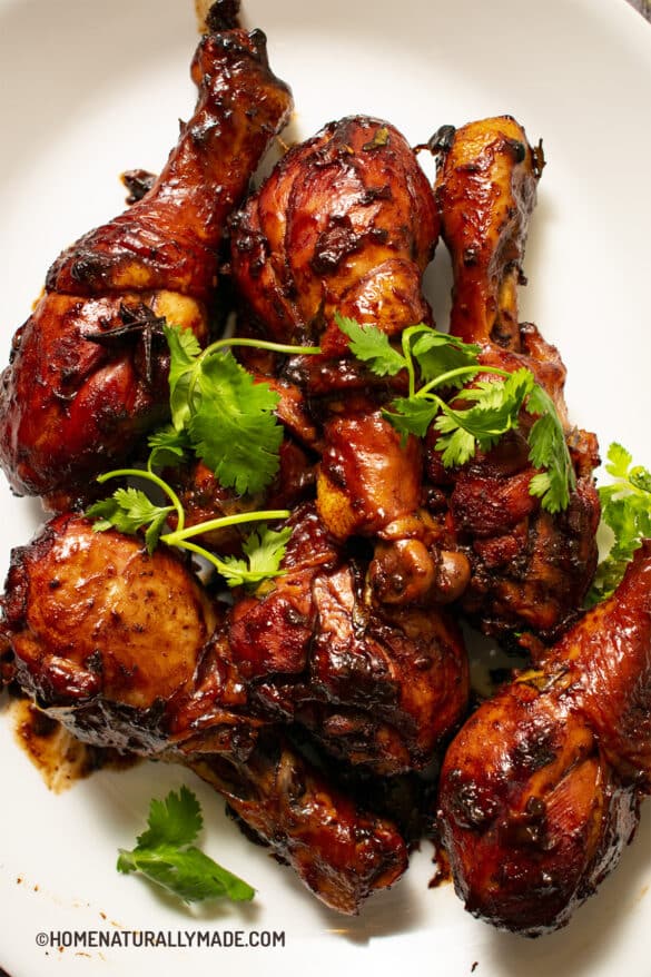 Red Braised Chicken Drumsticks - HomeNaturallyMade