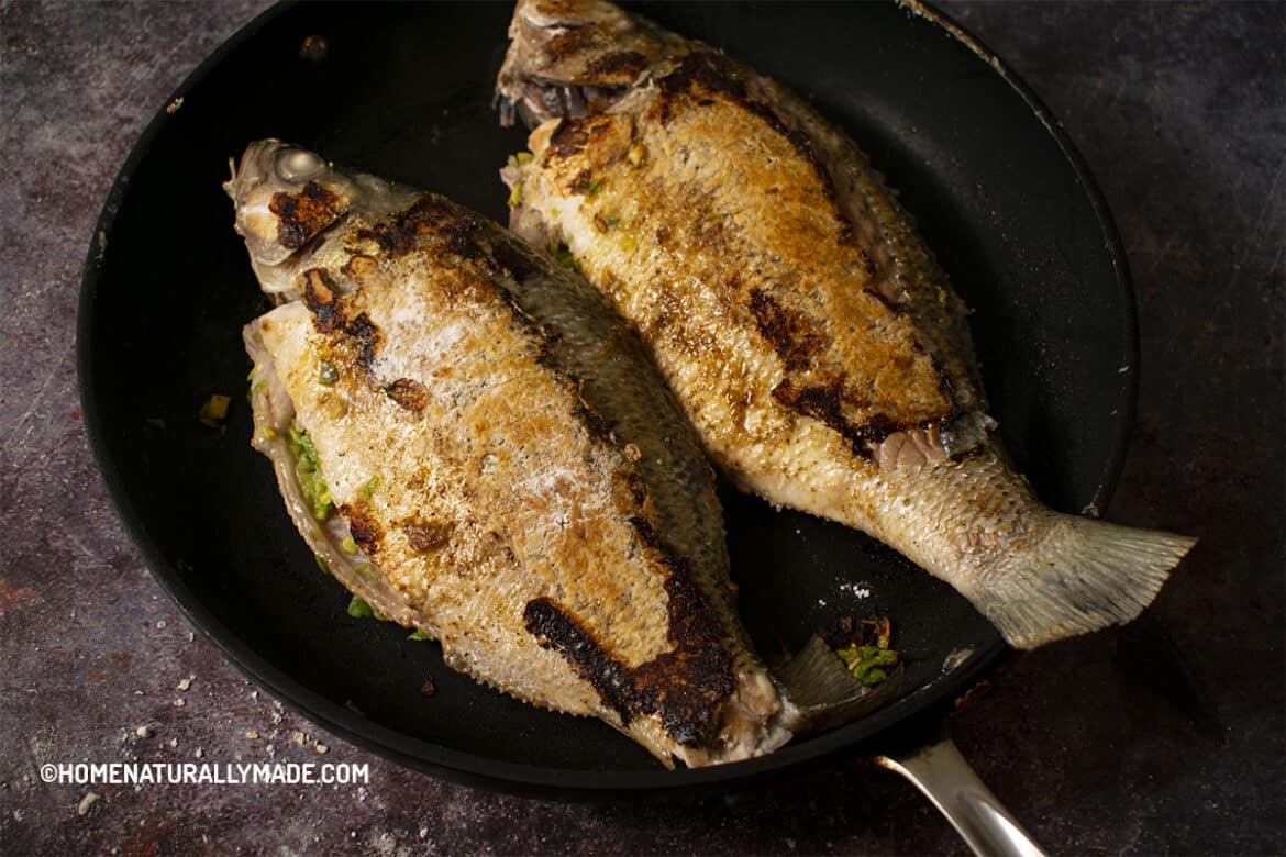 Pan Fried Bass {Asian Fusion Easy Tasty Healthy} - HomeNaturallyMade