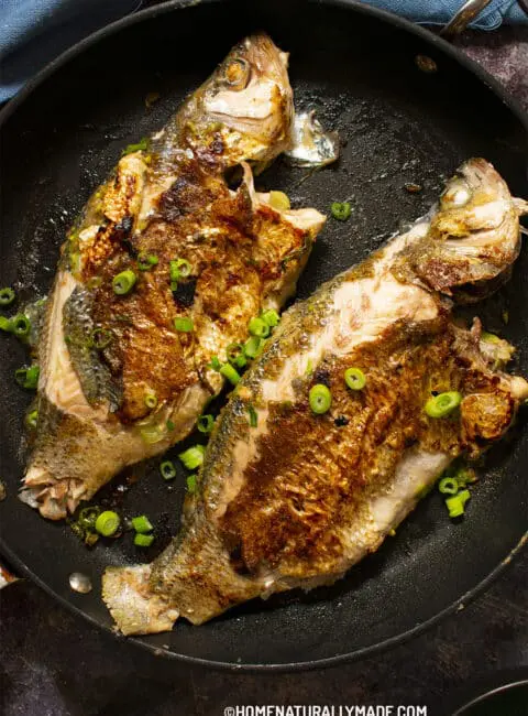 Pan Fried Whiting Fish {Asian Fusion} - HomeNaturallyMade