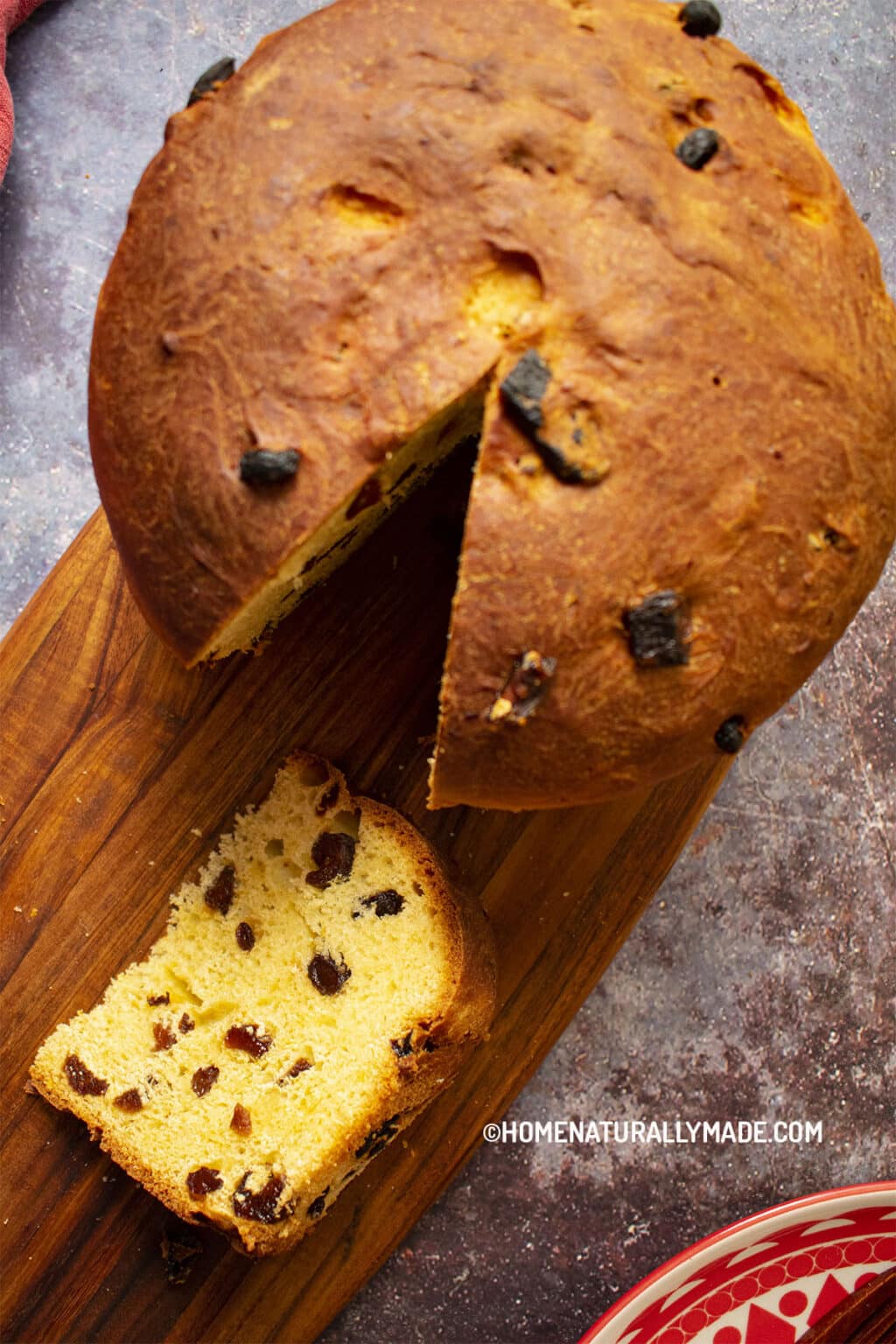 Italian Panettone {Easy Yummy Healthy Way} - HomeNaturallyMade