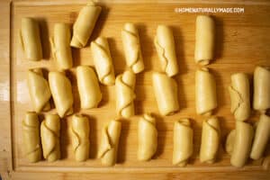 Homemade Flaky Pastry Wrappers Chinese Style - HomeNaturallyMade