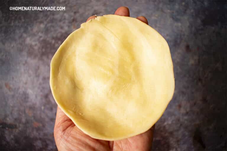 Rou Yue Bing {Suzhou Style Pork Mooncake} - HomeNaturallyMade