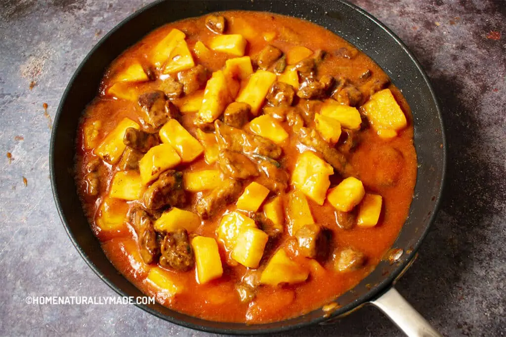 Gu Lao Rou {Sweet and Sour Pork with Pineapple} - HomeNaturallyMade