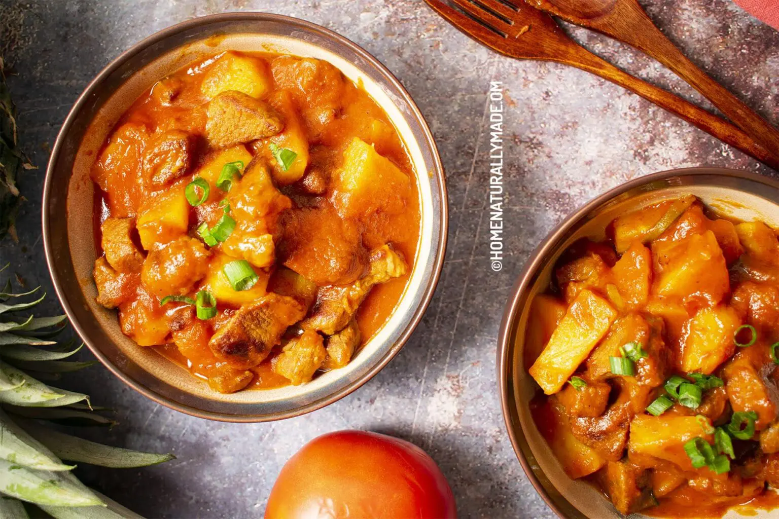 Gu Lao Rou {Sweet and Sour Pork with Pineapple} - HomeNaturallyMade