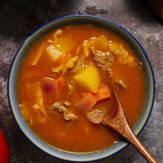 Luo Song Tang {Shanghai-Style Borscht Soup} - HomeNaturallyMade