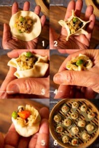 Shanghai-style Shao Mai {Shumai} - HomeNaturallyMade