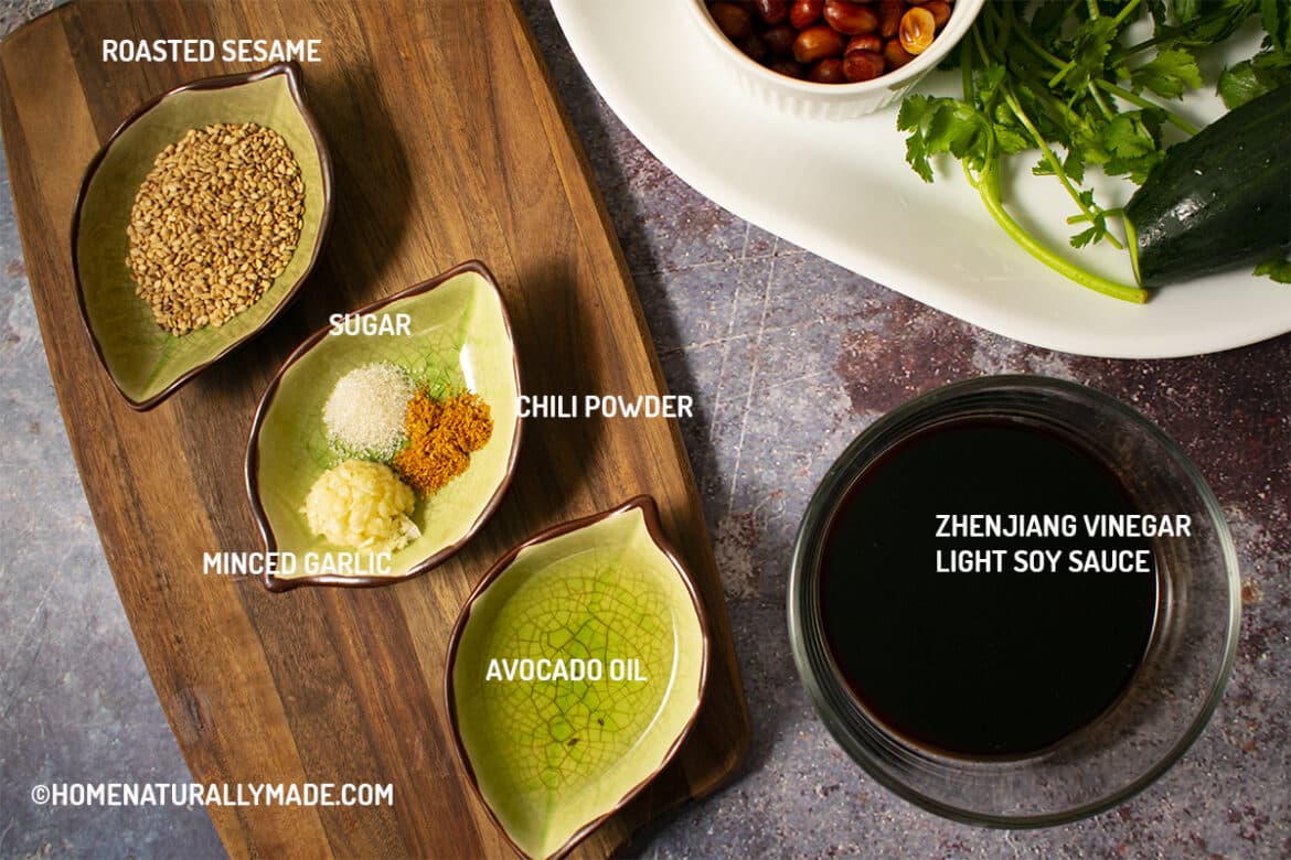 Garlic Sesame Dressing Chinese Style - HomeNaturallyMade