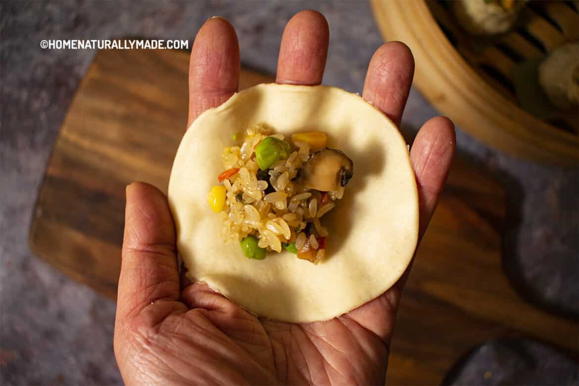 Shanghai-style Shao Mai {Shumai} - HomeNaturallyMade