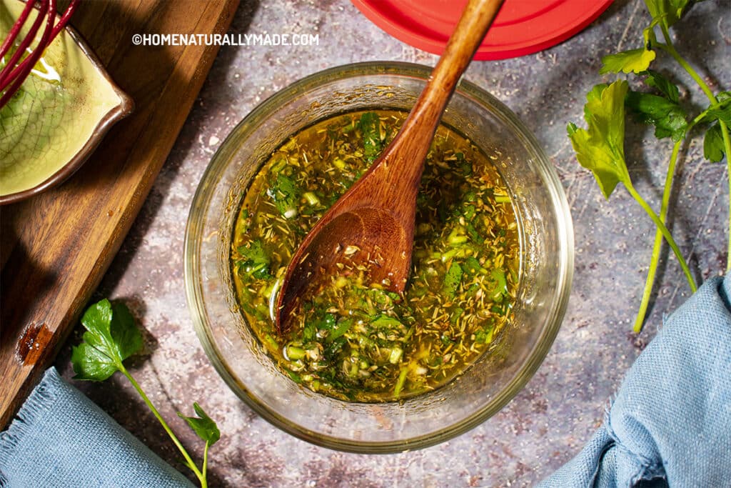 Italian Dressing {Easy Yummy Healthy Way} - HomeNaturallyMade