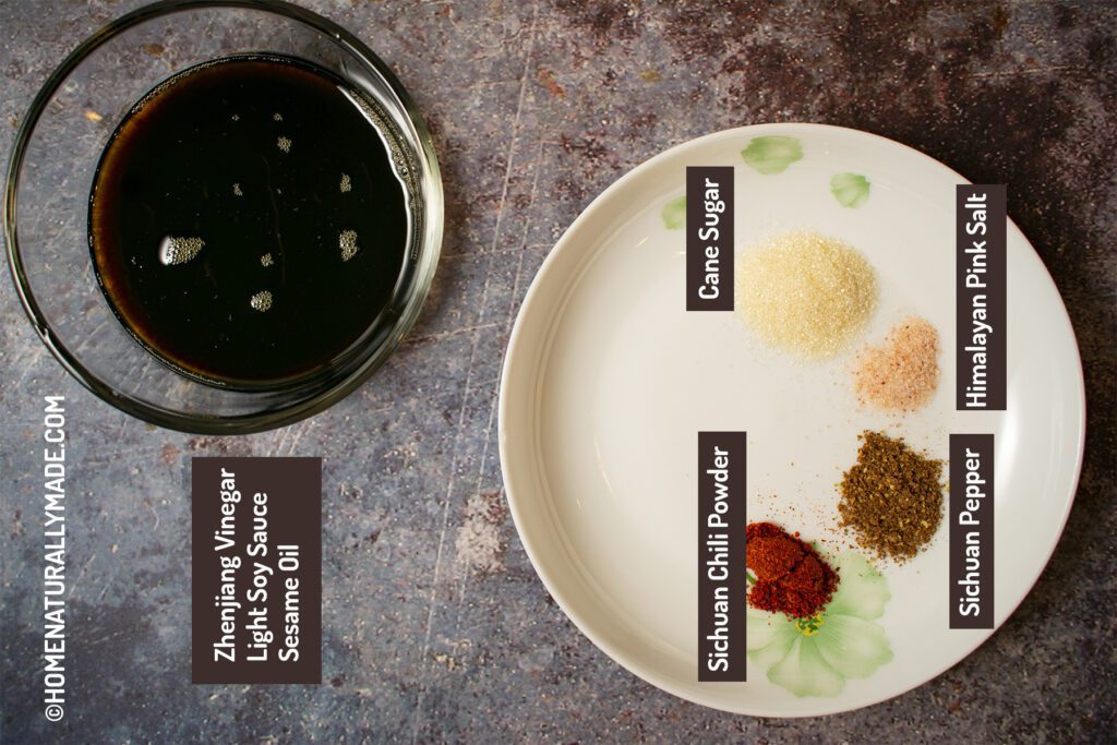 Easy Szechuan Style Dressing - HomeNaturallyMade
