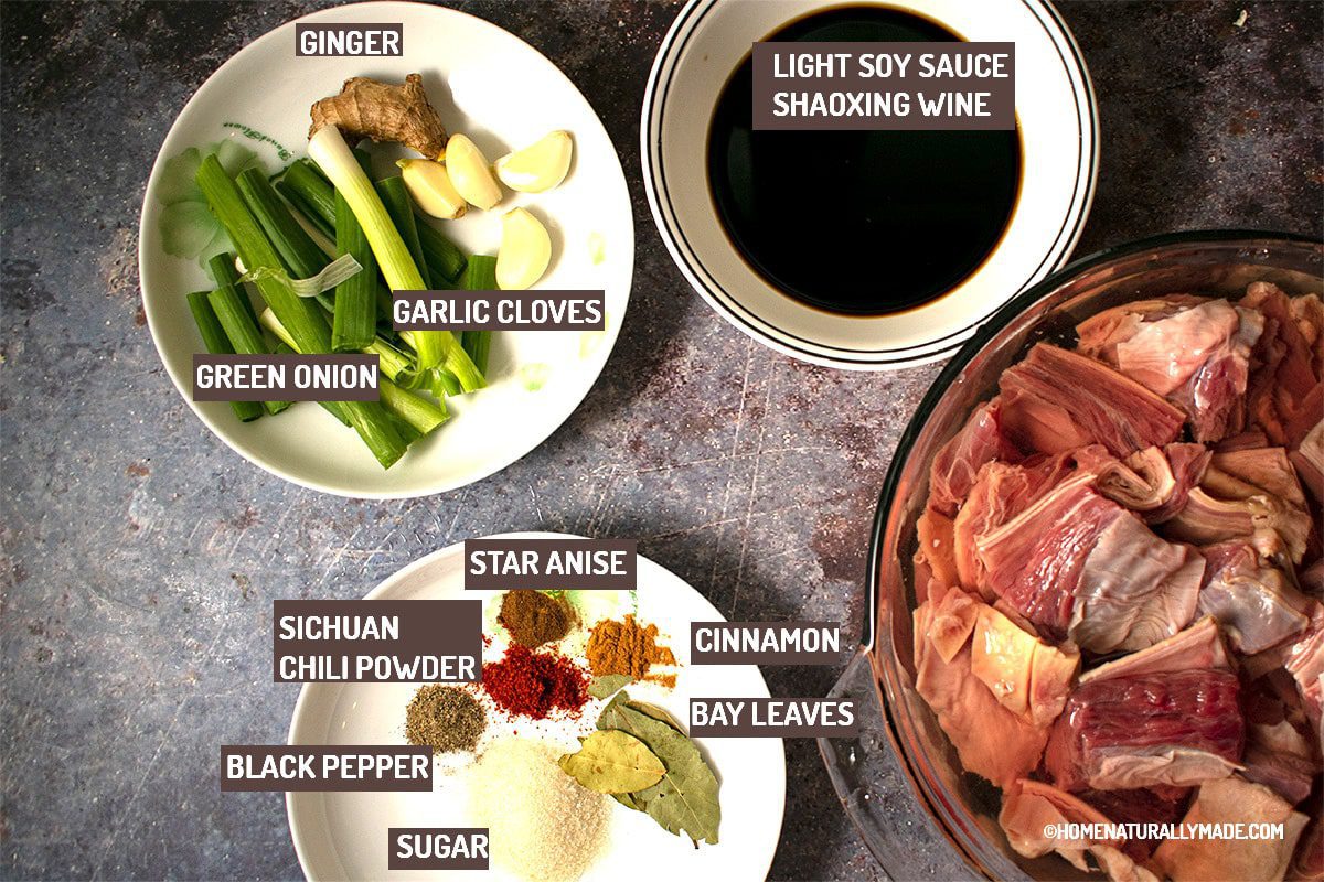 Luo Bo Niu Nan {Cantonese Beef Brisket} - HomeNaturallyMade