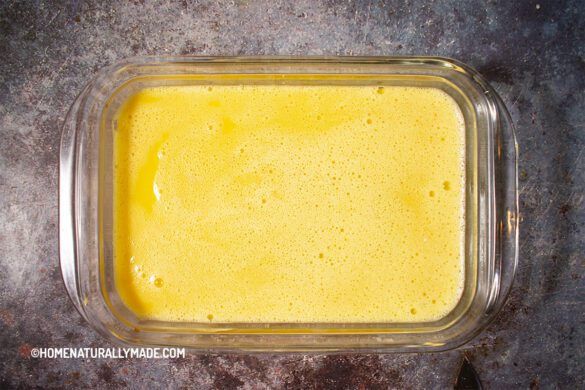 Rou Bing Zheng Dan {Pork Cake layered with Eggs} - HomeNaturallyMade